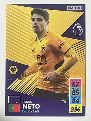 364 Pedro Neto (Wolves) Premier League Adrenalyn XL 2021/22 – Solve ...