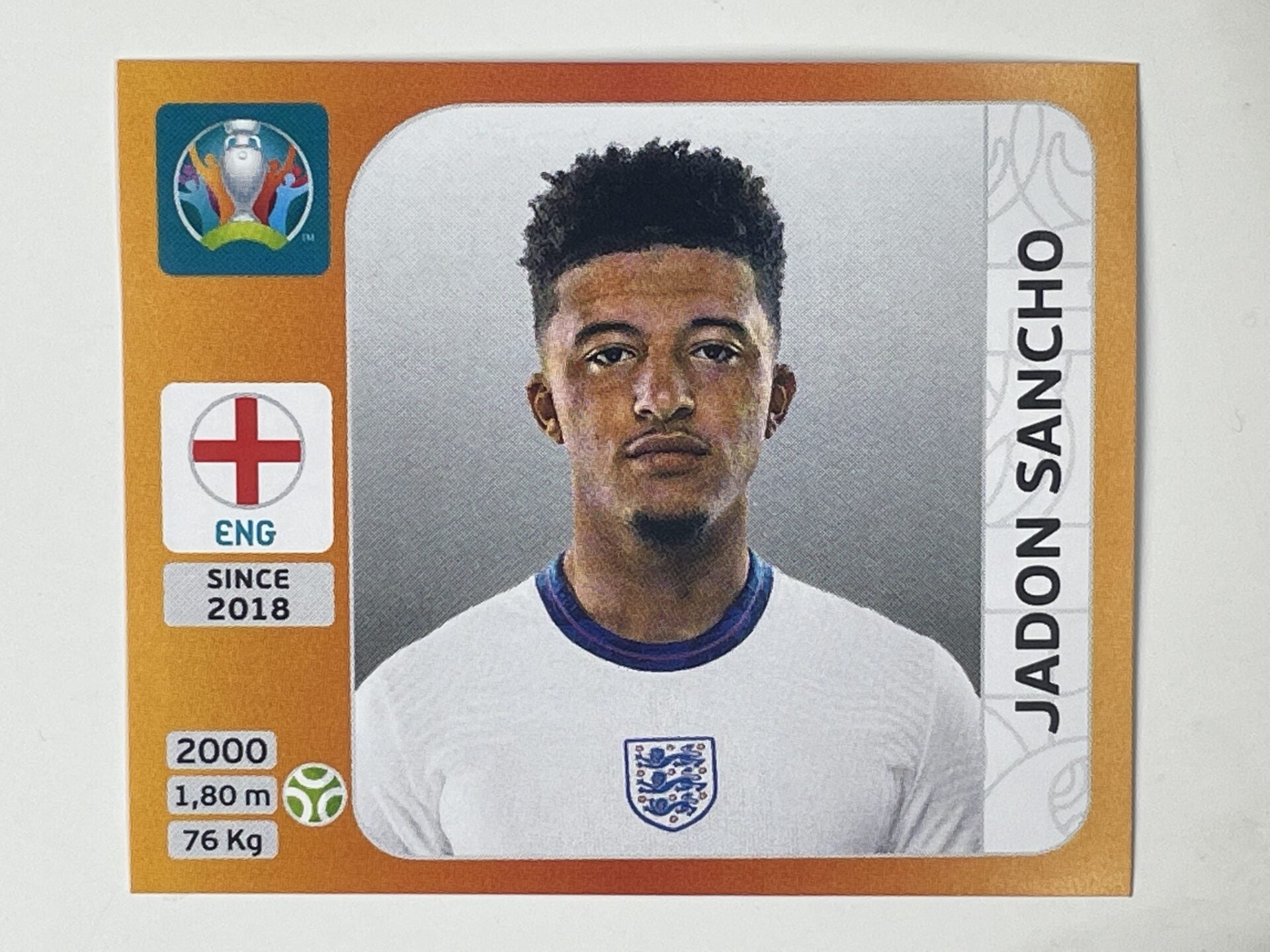 420 Jadon Sancho (England) Euro 2020 Stickers – Solve Collectibles