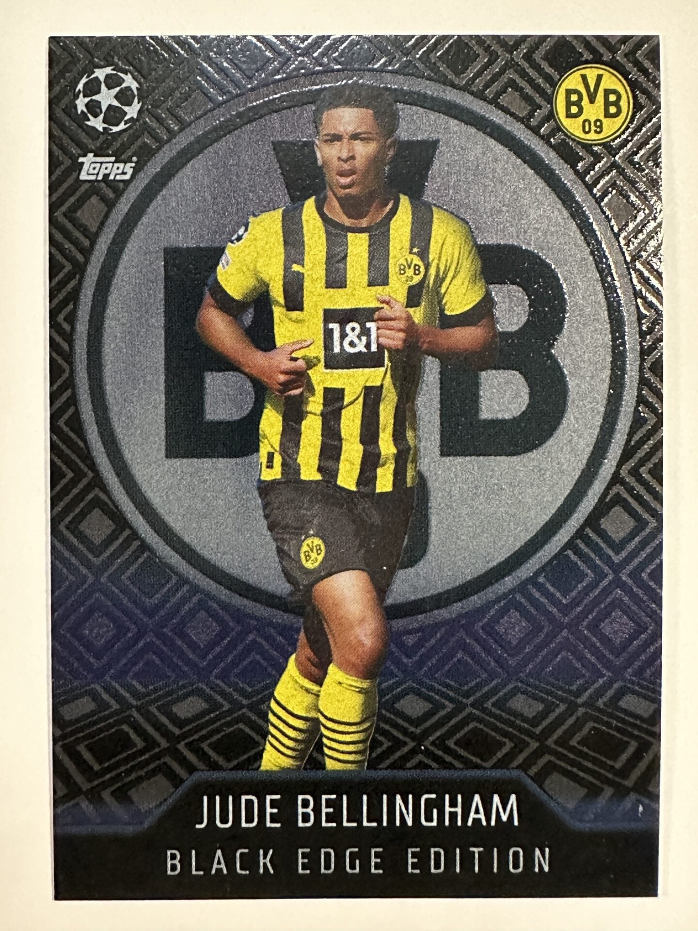 468 Jude Bellingham Black Edge Edition (Borussia Dortmund) Topps Match ...