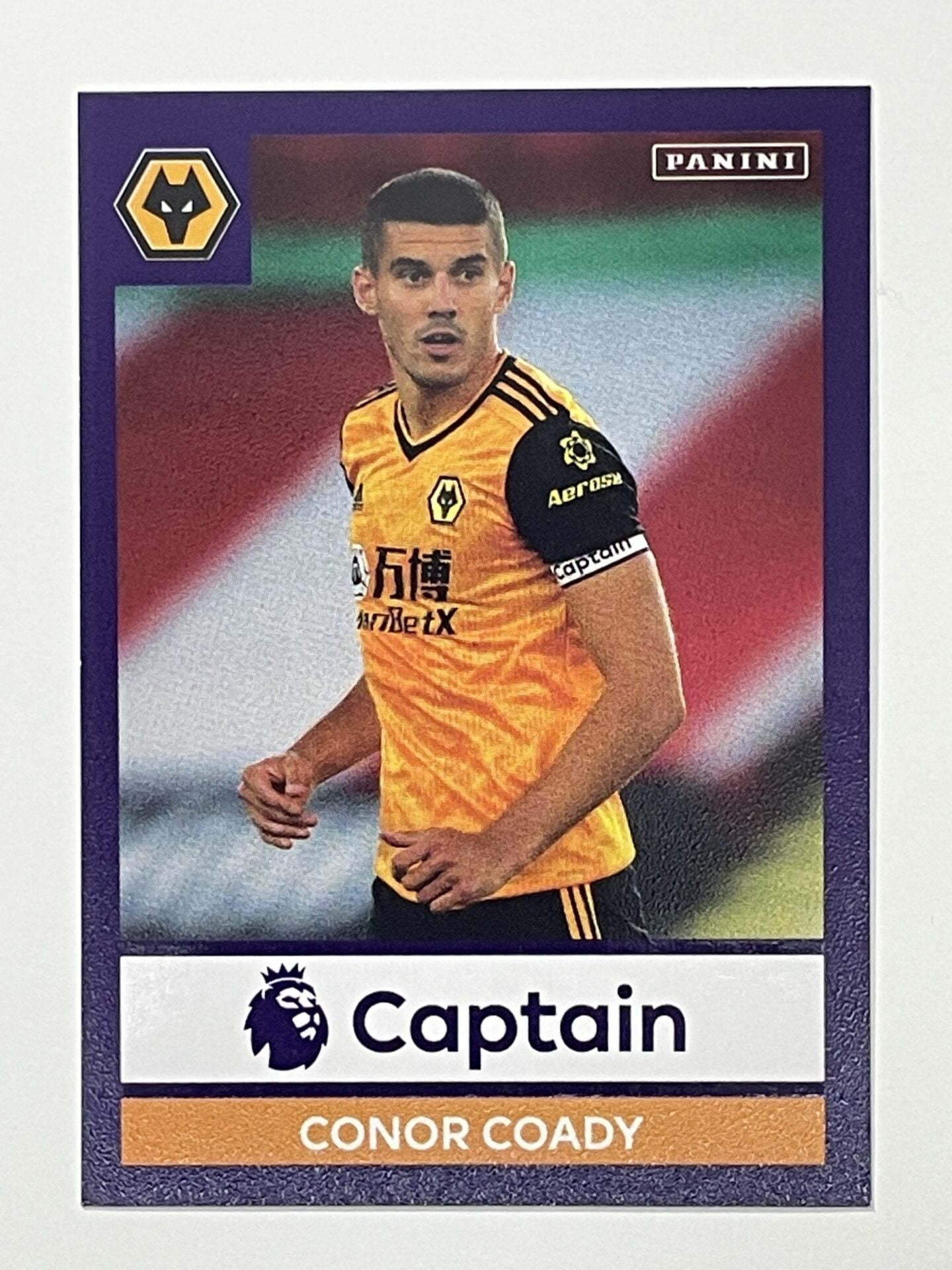 642 Conor Coady Captain (Wolves) Premier League 2021 Stickers – Solve ...