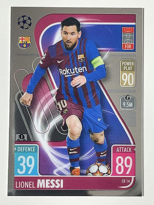 CR14 Lionel Messi Chrome Preview (FC Barcelona) Match Attax 2021/22 ...