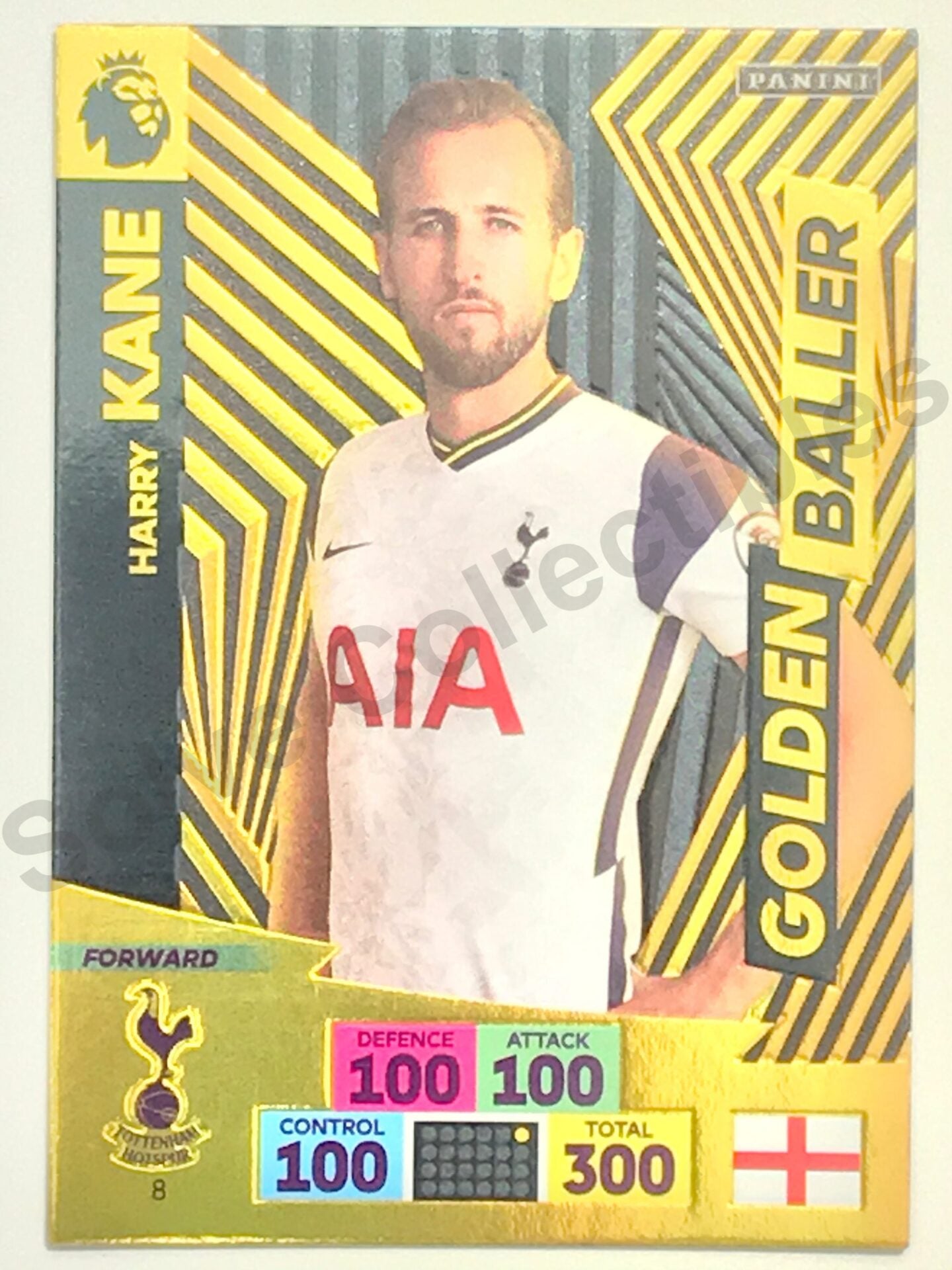 008 Harry Kane Golden Baller (Tottenham) Premier League Adrenalyn XL 2 ...