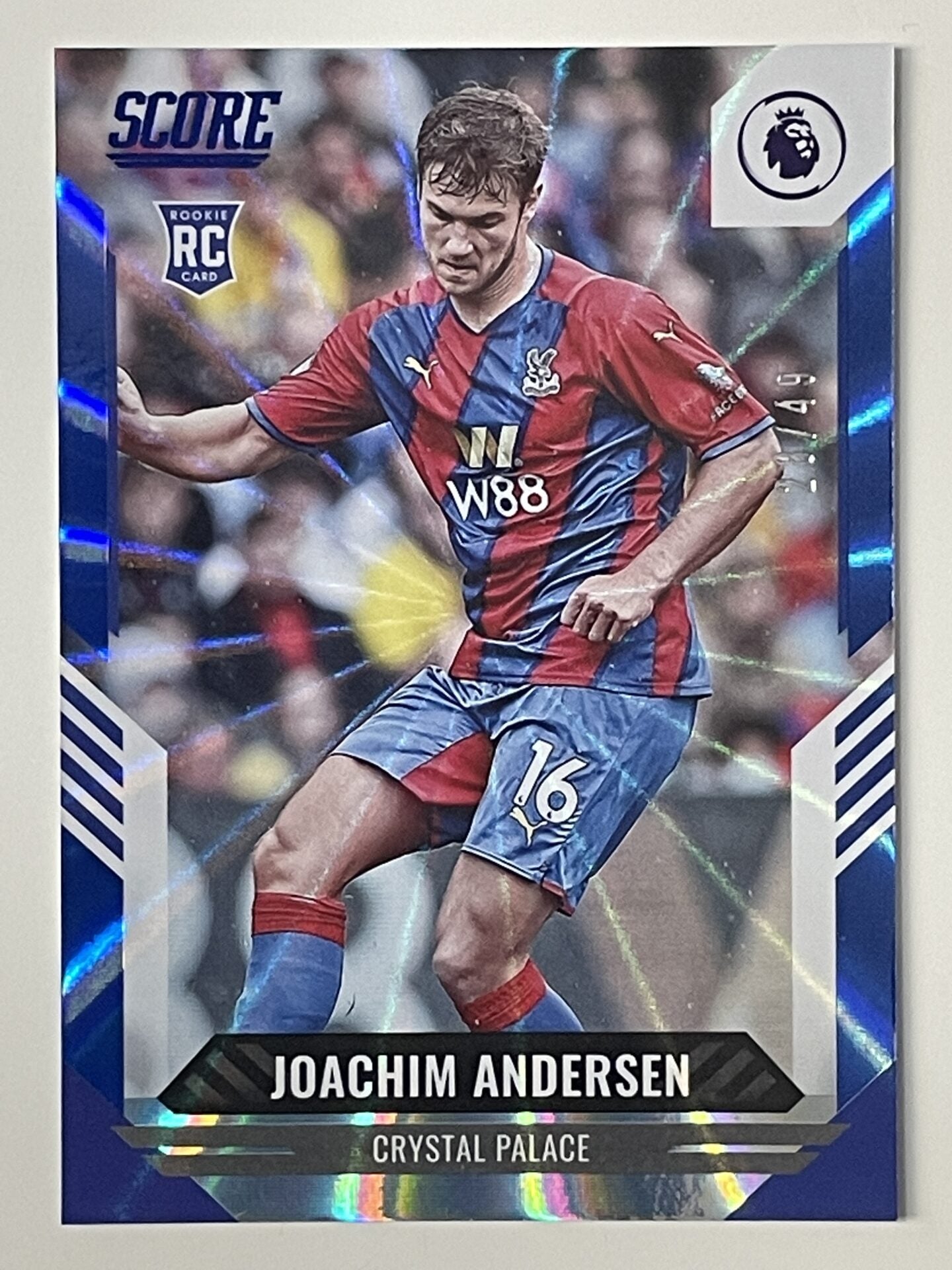 Base Blue laser Parallel 178 Joachim Andersen Crystal Palace Panini Pr ...