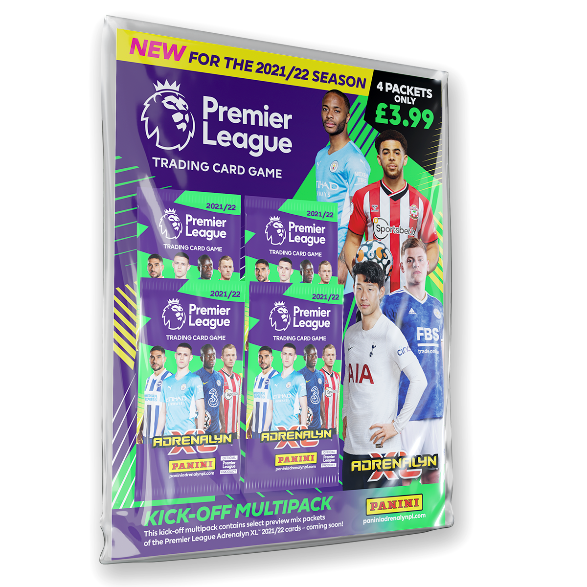 Kick Off Multipack - Panini Adrenalyn XL Premier League 2021/22 – Solve ...