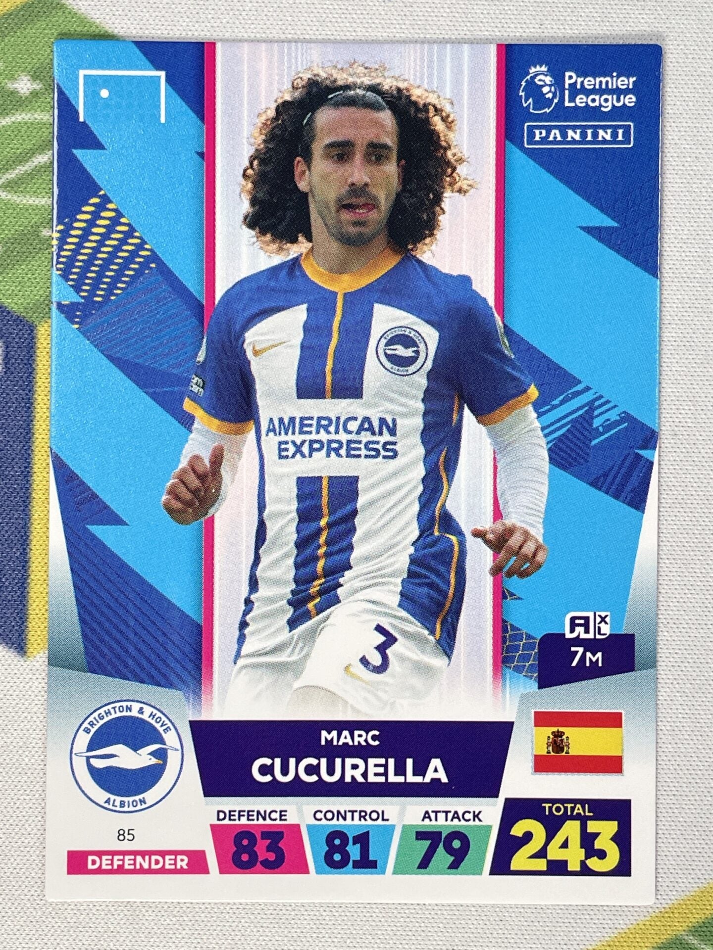 085 Marc Cucurella Brighton Base Panini Premier League Adrenalyn XL 20 ...