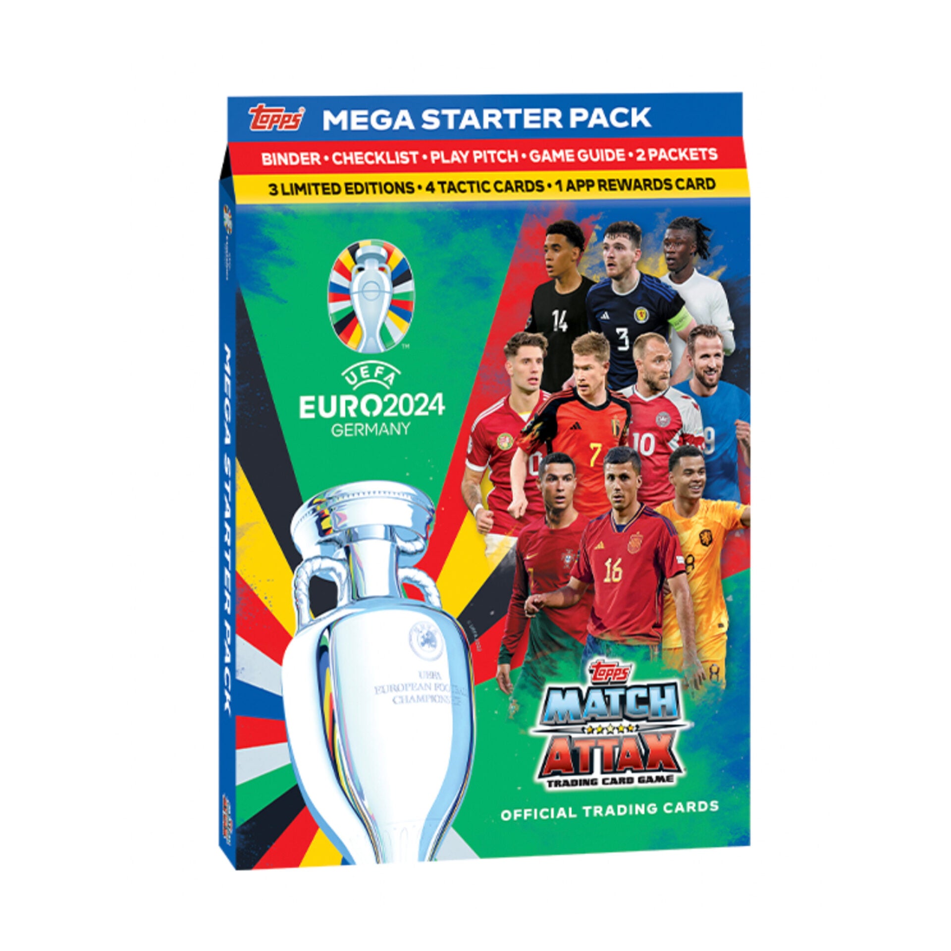 Mega Starter Pack - Topps EURO 2024 Match Attax cards – Solve Collectibles