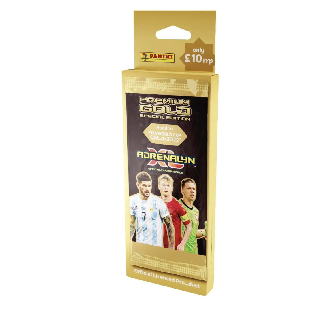 Premium Gold Pack Panini Road to Qatar World Cup 2022 Adrenalyn XL ...