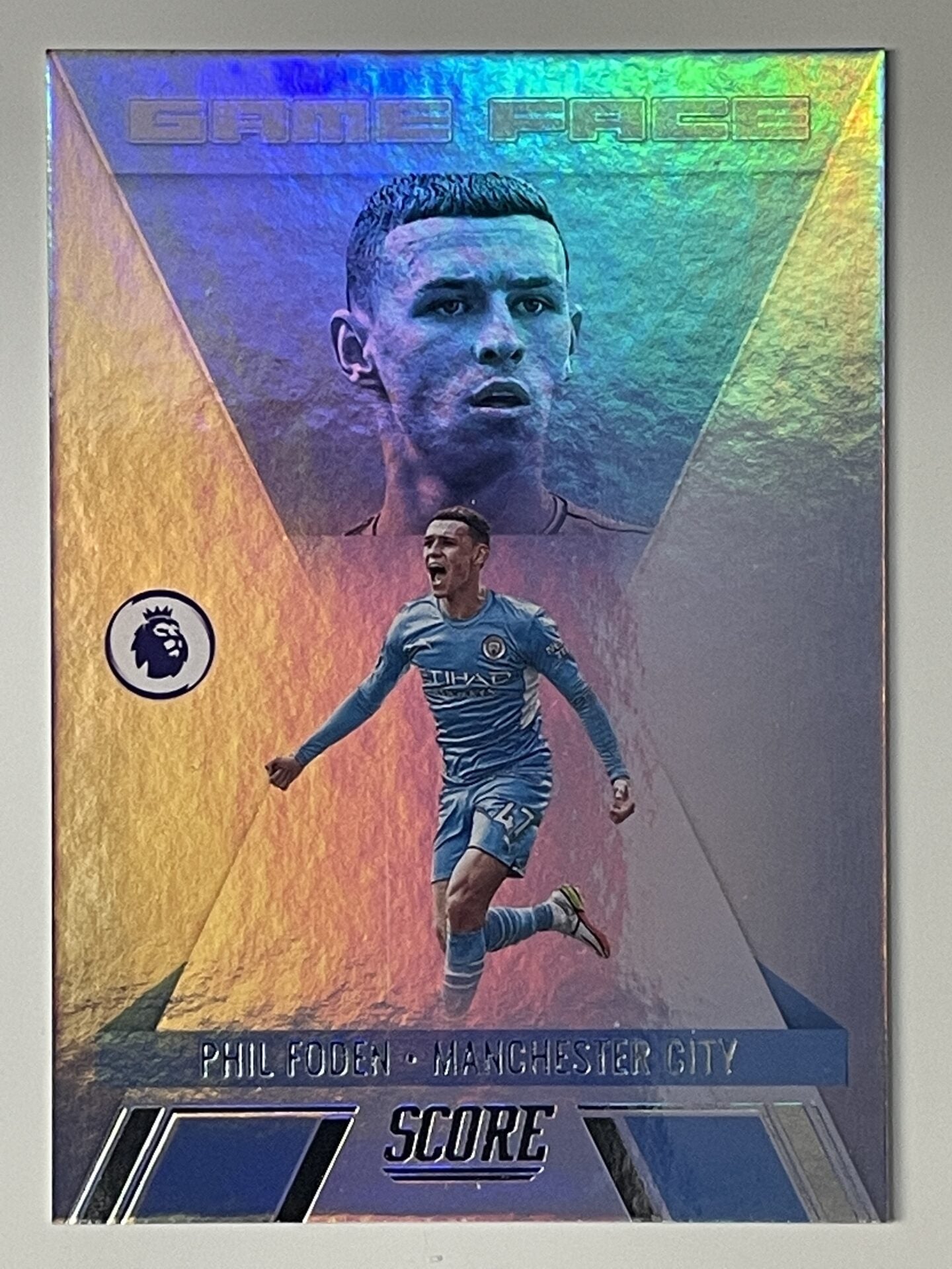 Game Face 16 Phil Foden Manchester City Panini Premier League Score 20 ...