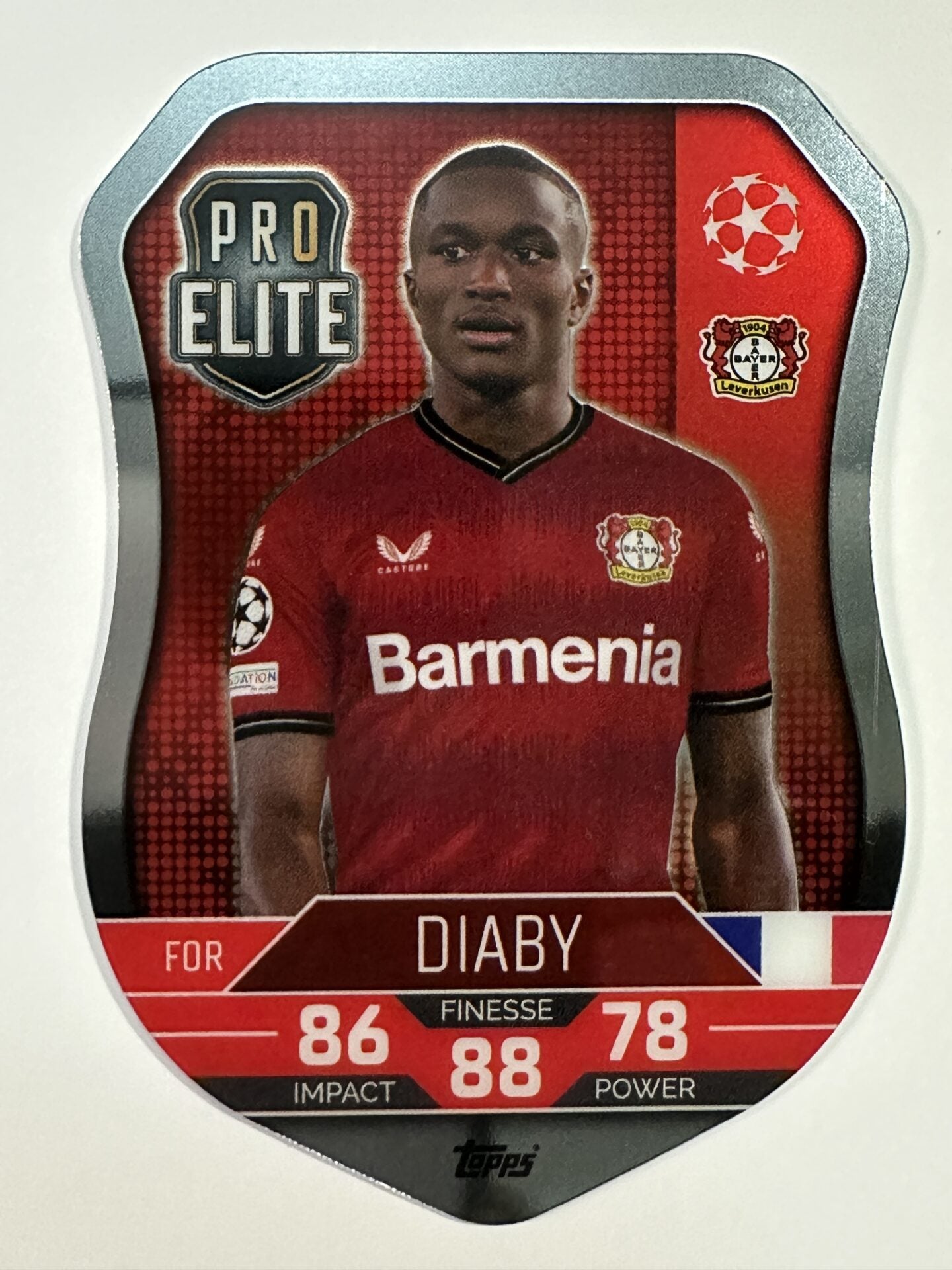 SH10 Diaby Pro Elite Shield (Bayer Leverkusen) Topps Match Attax 2022 ...