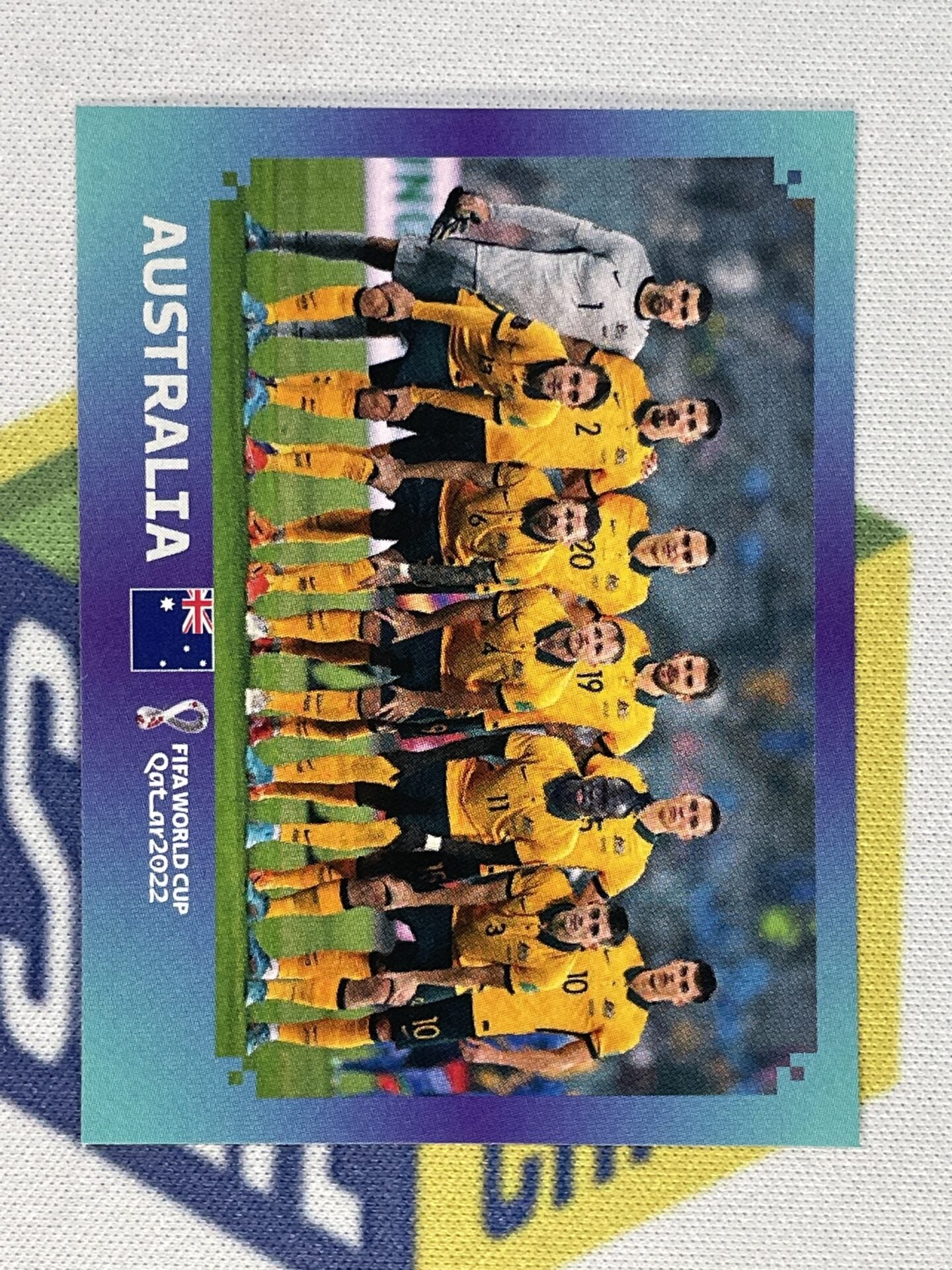 AUS1 Team Photo (Australia) Panini World Cup 2022 Sticker – Solve ...