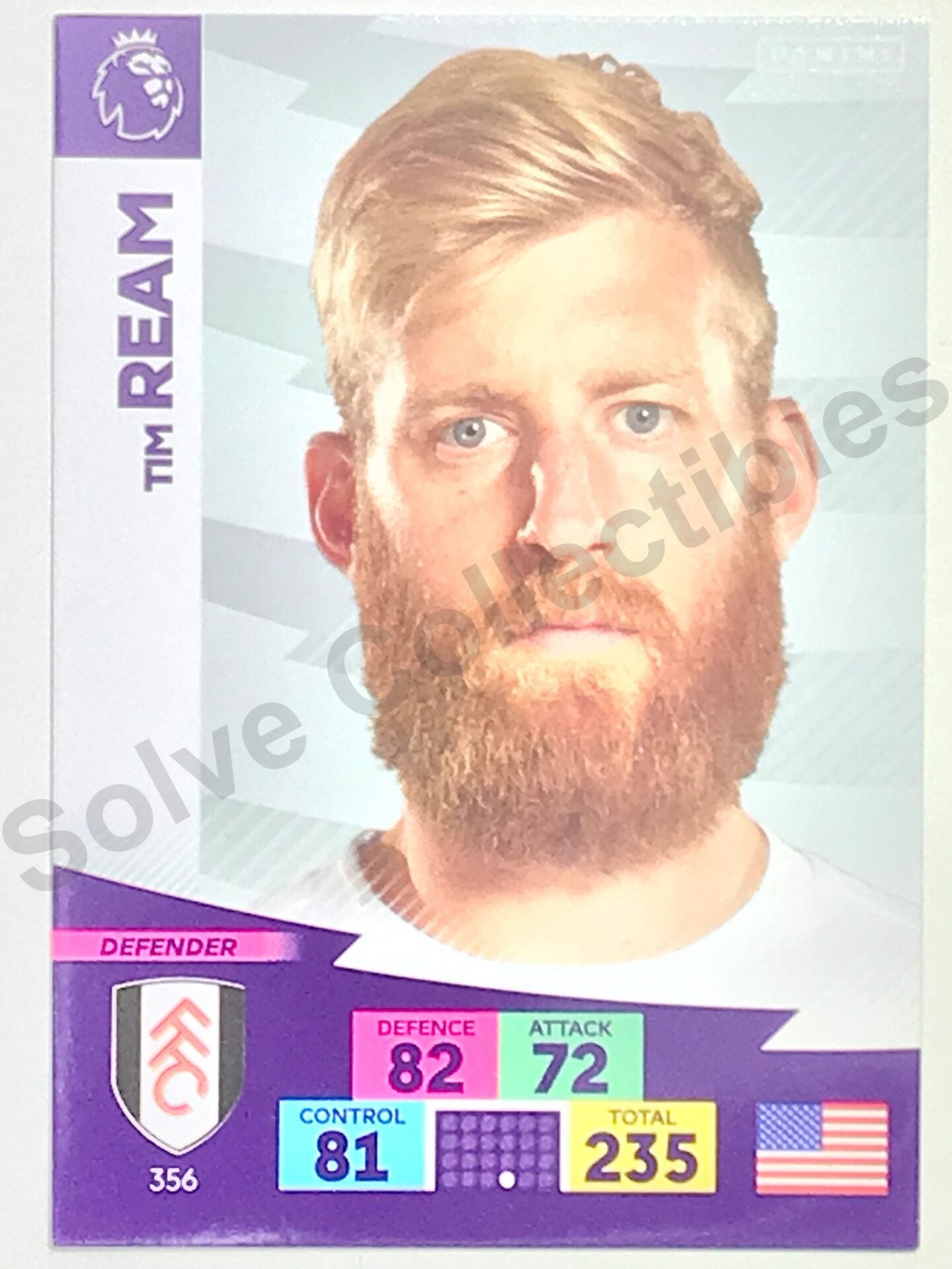 356 Tim Ream (Fulham) Premier League Adrenalyn XL 2020/21 – Solve ...