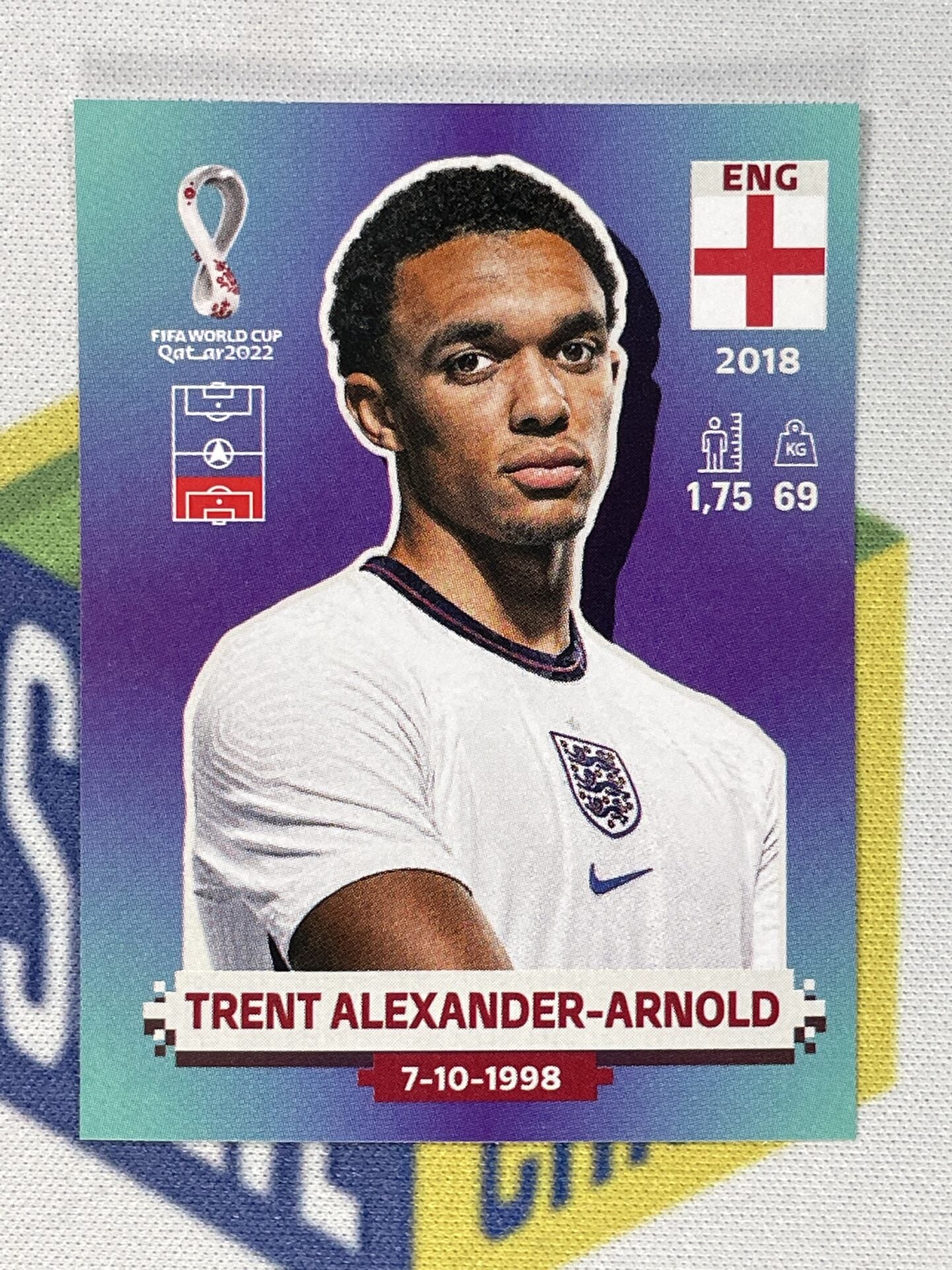ENG5 Trent Alexander-Arnold (England) Panini World Cup 2022 Sticker ...