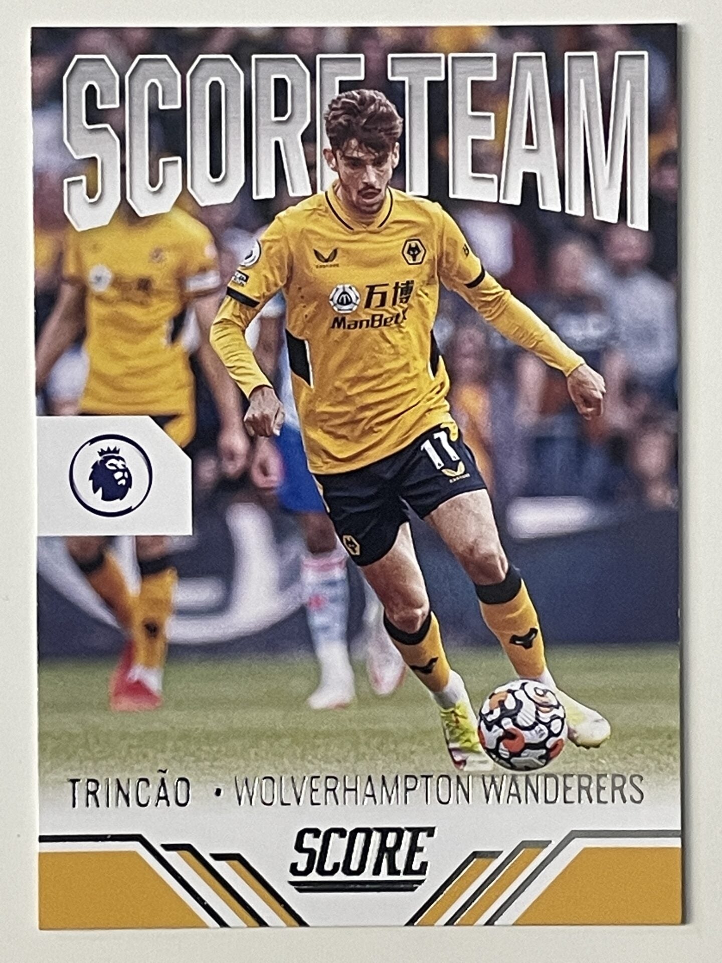 Score Team 20 Trincao Wolves Panini Premier League Score 2021/22 ...