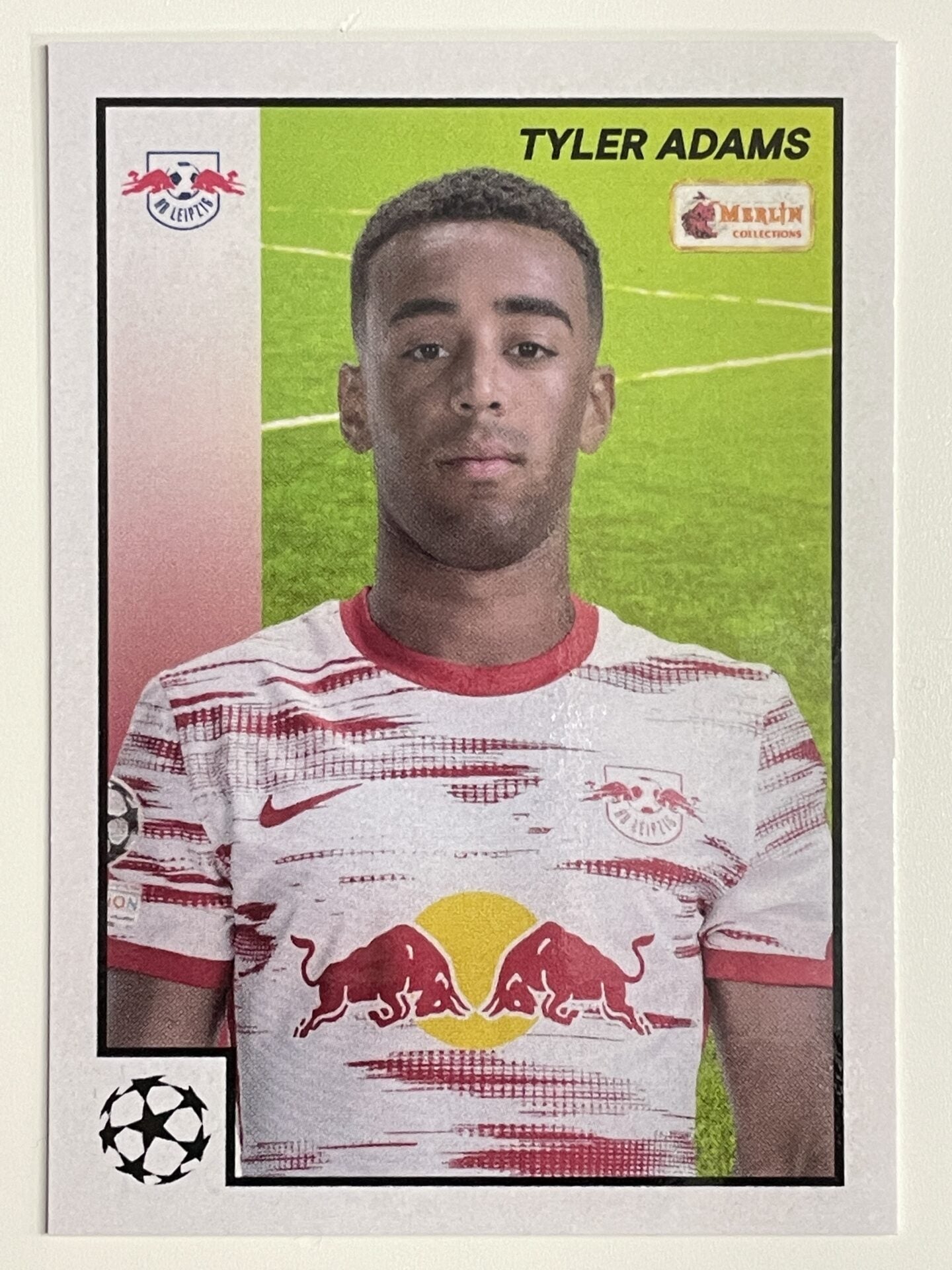 069 Tyler Adams RB Leipzig Base Topps Merlin Heritage 97 UEFA Champion ...